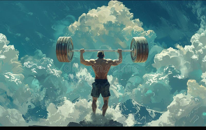 From Beginner To Advanced Fitness Goals -Generative Ai Stock Photo ...