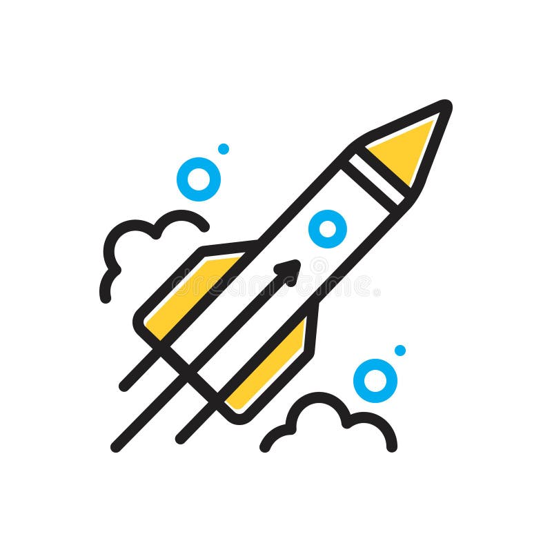 Mix Icon for Beginning, Inception, Kickoff Stock Illustration ...