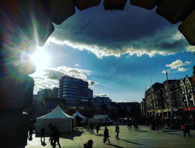 Beginning of Summer in Nottingham Editorial Stock Photo - Image of ...