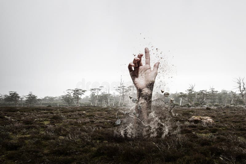 Begraven Levend Maar Gebroken Niet Stock Foto - Image of begrip ...