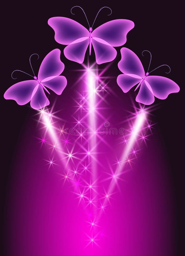 Begroeting en vlinders vector illustratie. Illustration of vakantie ...