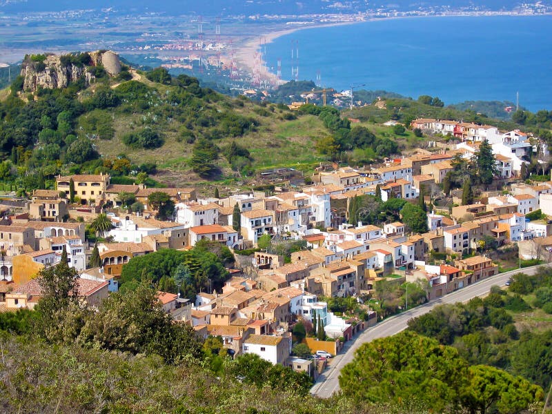 Begur village stock photo. Image of mediterranean, architecture - 20088144