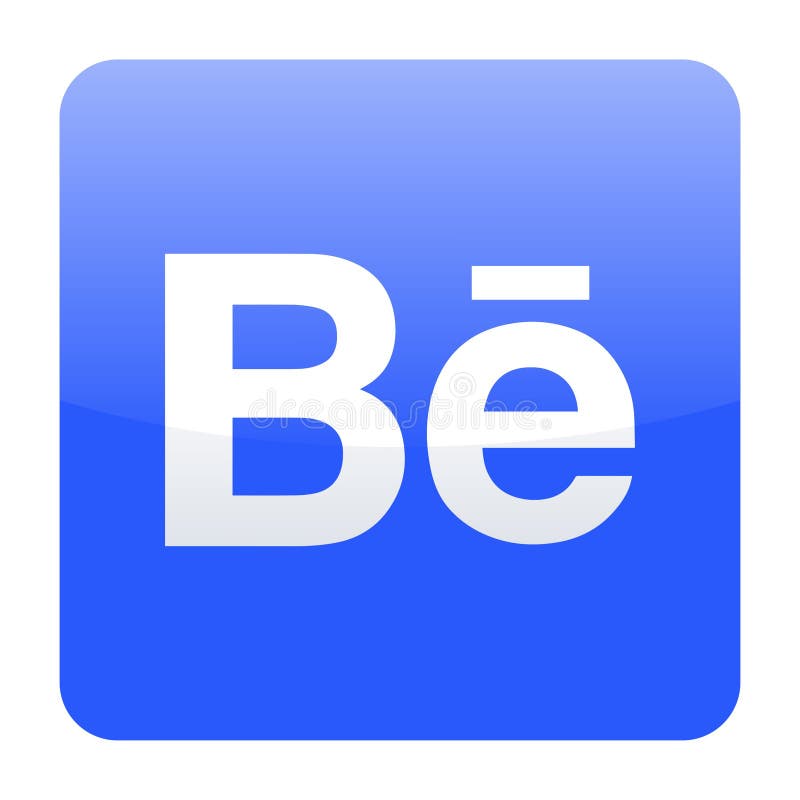 Behance icon vector editorial photography. Illustration of behance ...