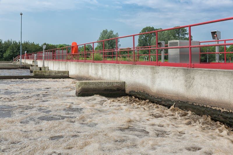 Behandeling Van Afvalwater, Installatie, Verluchting Van Het Afvalwater ...