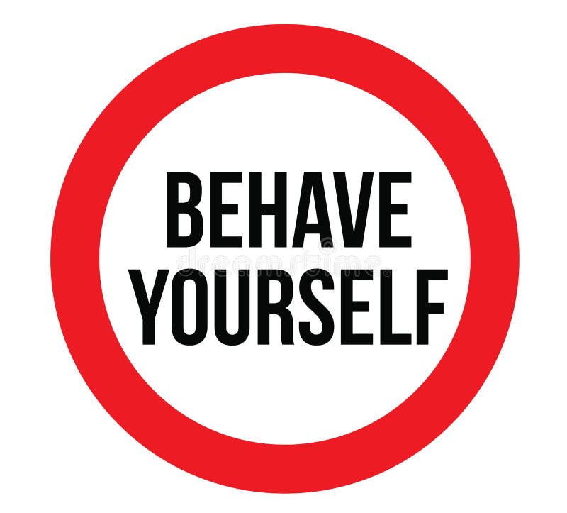 Behave Stock Illustrations – 1,035 Behave Stock Illustrations, Vectors ...