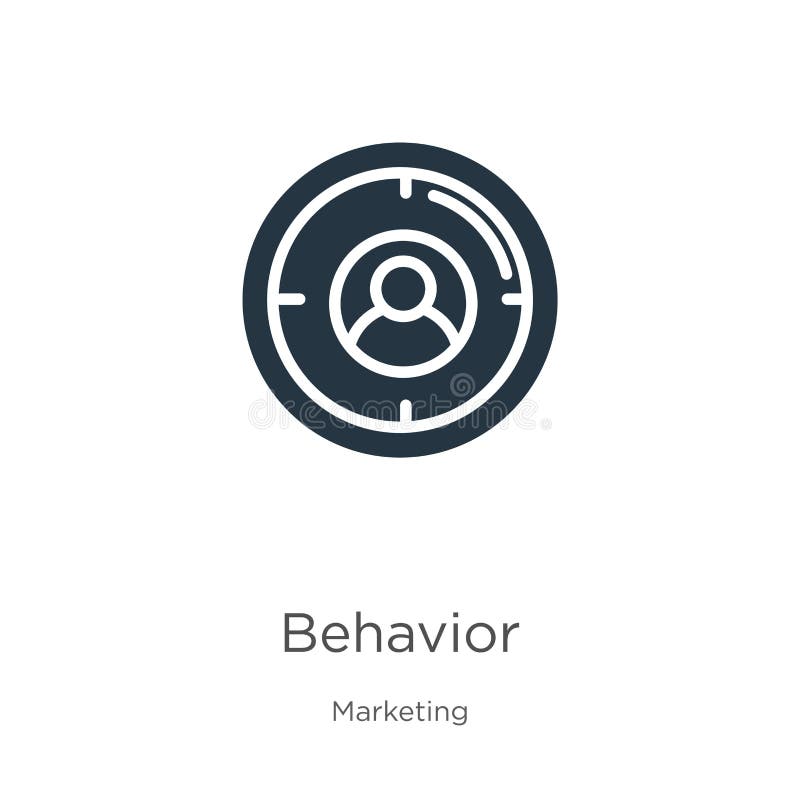 Behavior Icon Vector. Trendy Flat Behavior Icon from Marketing ...