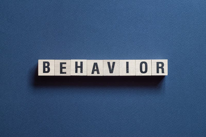 Behavior - Word Concept on Cubes Stock Image - Image of influence ...