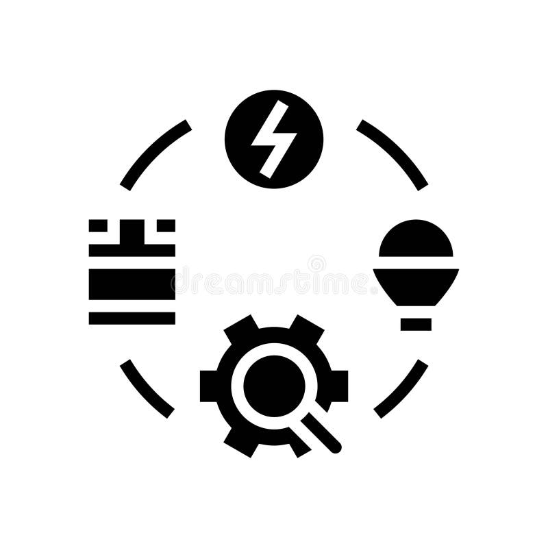 Behavioral Changes Glyph Icon Vector Illustration Stock Illustration ...
