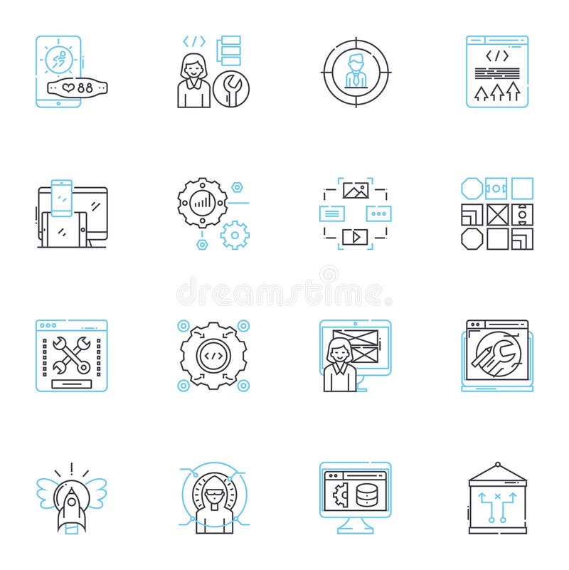 Behavioral Segmentation Blue Gradient Concept Icons Set Stock Vector ... Behavioral Segmentation Blue Gradient Concept Icons Set Stock Vector ...