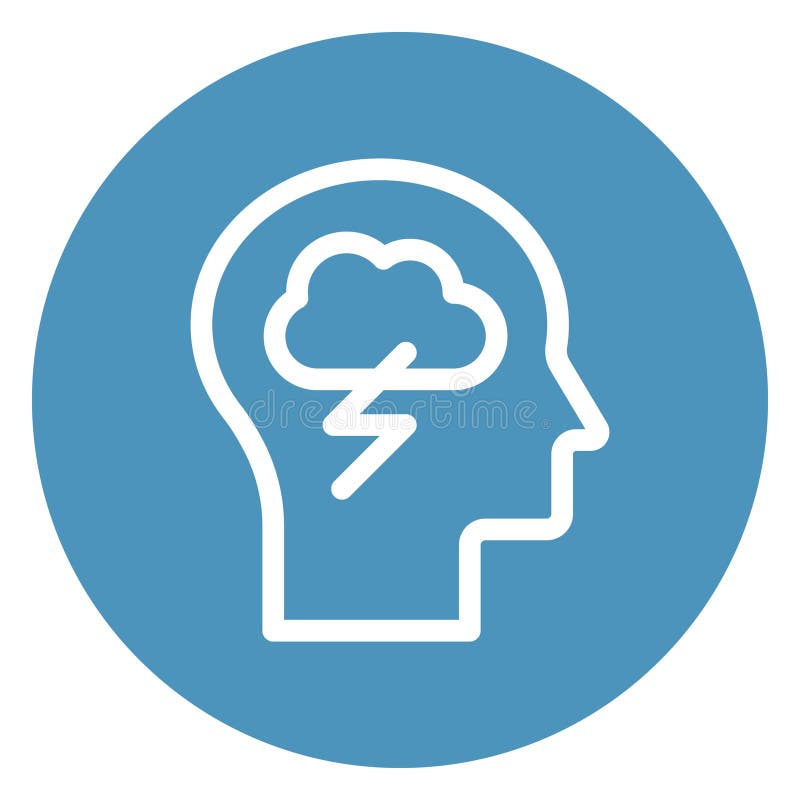 Behaviorism, Brainstorming Line Vector Icon Which Can Easily Modify or ...