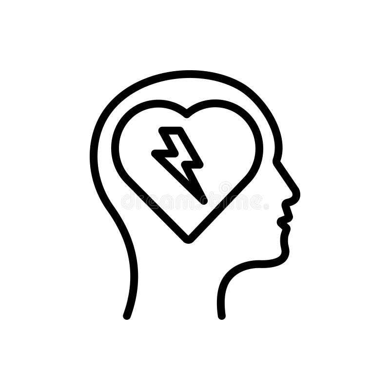 Black Line Icon for Behaviour, Conduct and Demeanor Stock Vector ...