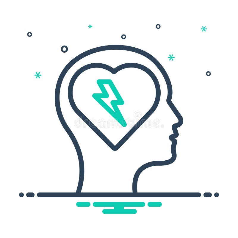 Mix Icon for Behaviour, Conduct and Demeanor Stock Illustration ...