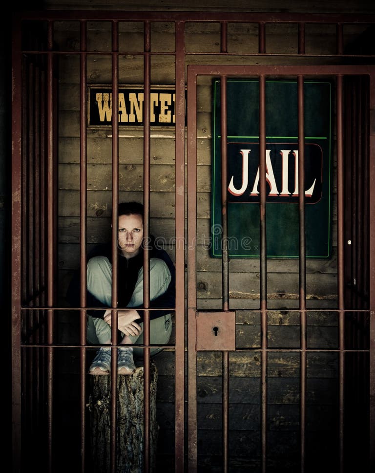 400 Female Prisoner Behind Bars Stock Photos - Free & Royalty-Free ...