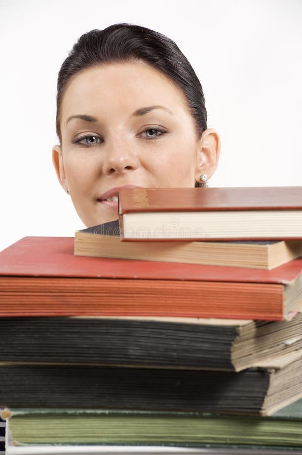 Behind the book stock image. Image of people, hide, learn - 15860117