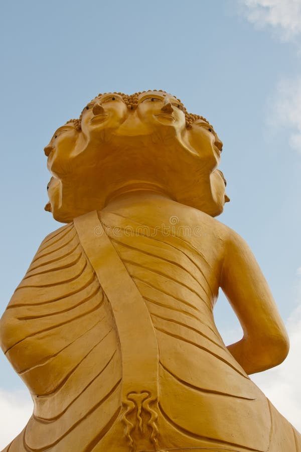 Behind the Buddha stock photo. Image of buddhism, buddha - 71712120