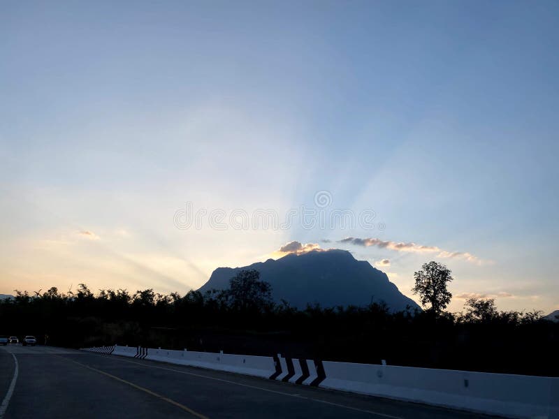 Behind the light stock photo. Image of morning, blue - 199583086