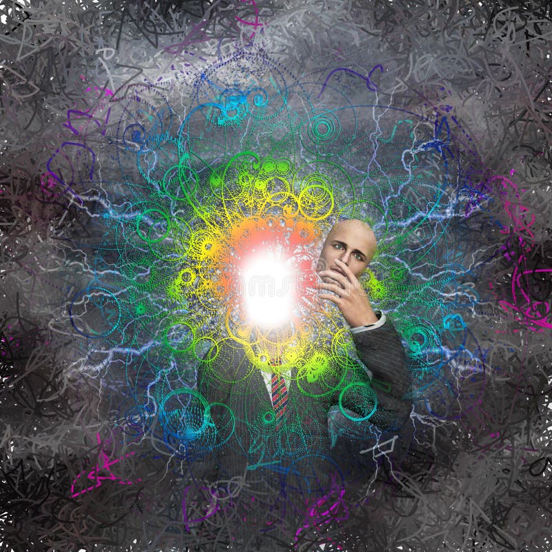 Behind the mask stock illustration. Illustration of enlightenment ...