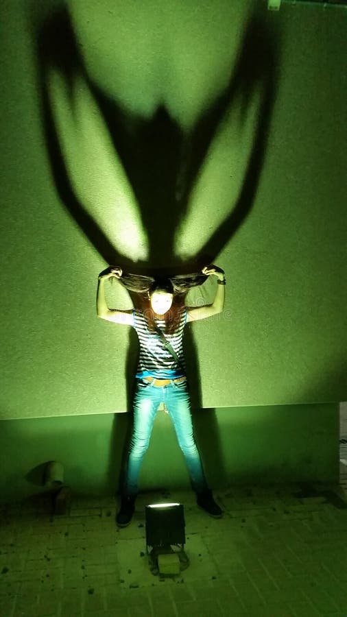 Behind me editorial photography. Image of tonight, monster - 53592102