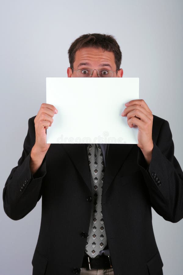 Eye of Spy, Web Cam Behind a Paper Hole Stock Image - Image of ...