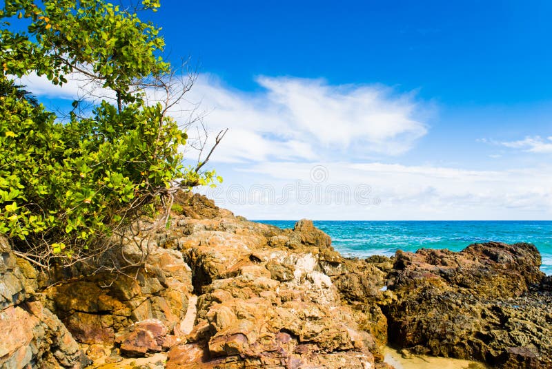 Behind the rocks stock image. Image of vacation, cliffs - 21001921