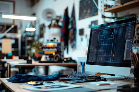 Behind the Scenes of a Modern Textile Design Studio with Computer-aided ...