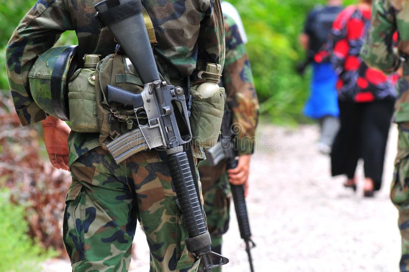 Behind the soldier stock image. Image of warrior, protect - 42942579