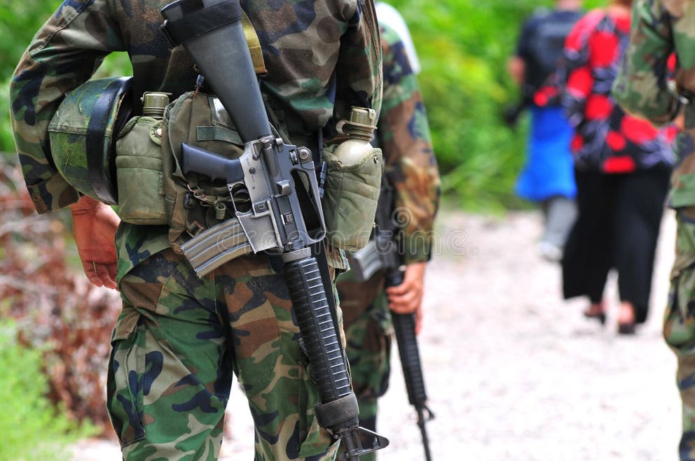 Behind the soldier stock image. Image of warrior, protect - 42942579