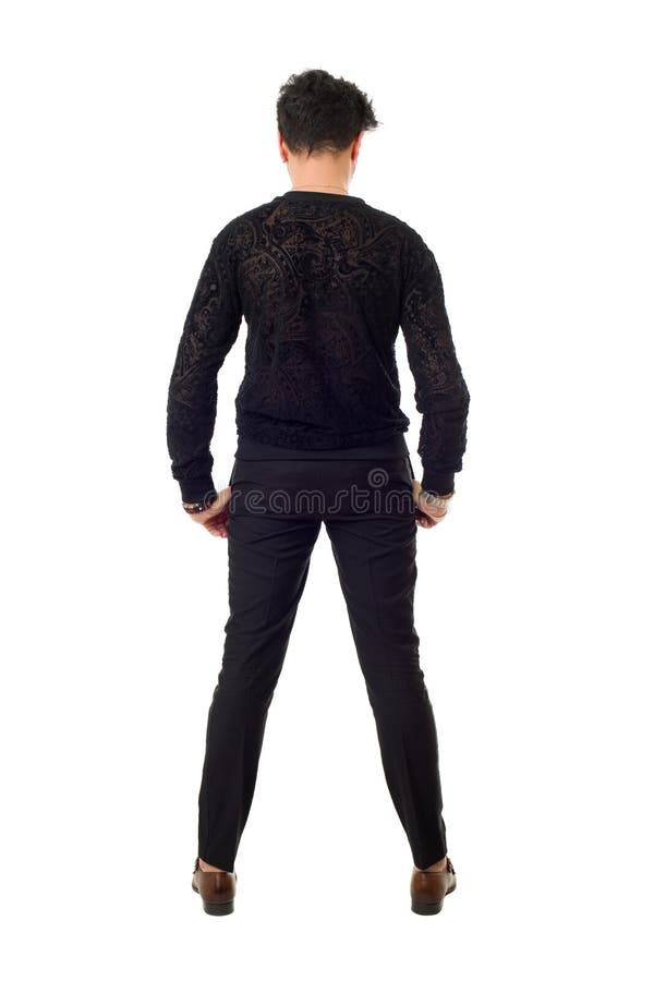 Behind stock image. Image of adult, relaxed, studio - 107096869