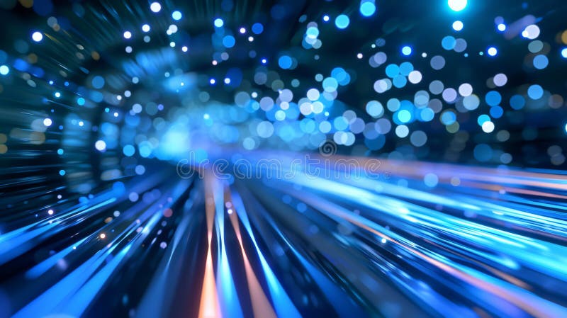 Velocity Unleashed: High-Speed Communication Brilliance Stock ...