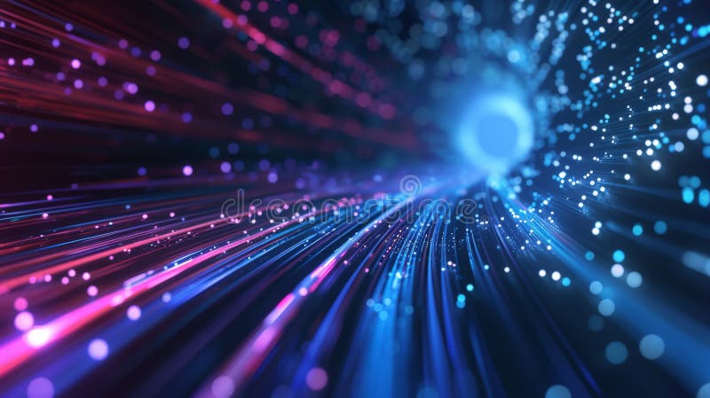 Velocity Unleashed: High-Speed Communication Brilliance Stock ...