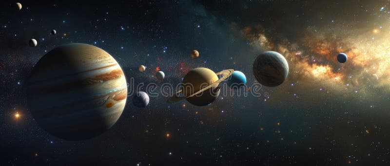 Behold the Majestic Panorama of the Solar System from the Outer Rim. Ai ...