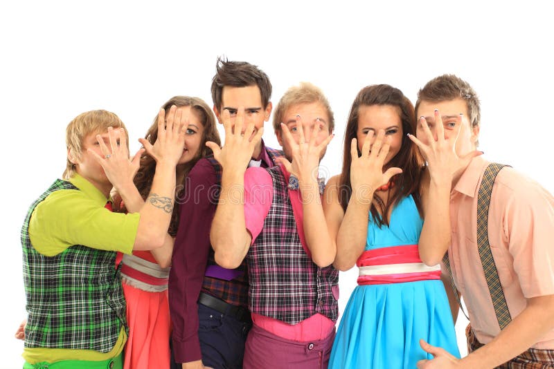 Bei giovani fotografia stock. Immagine di bello, casuale - 28745336