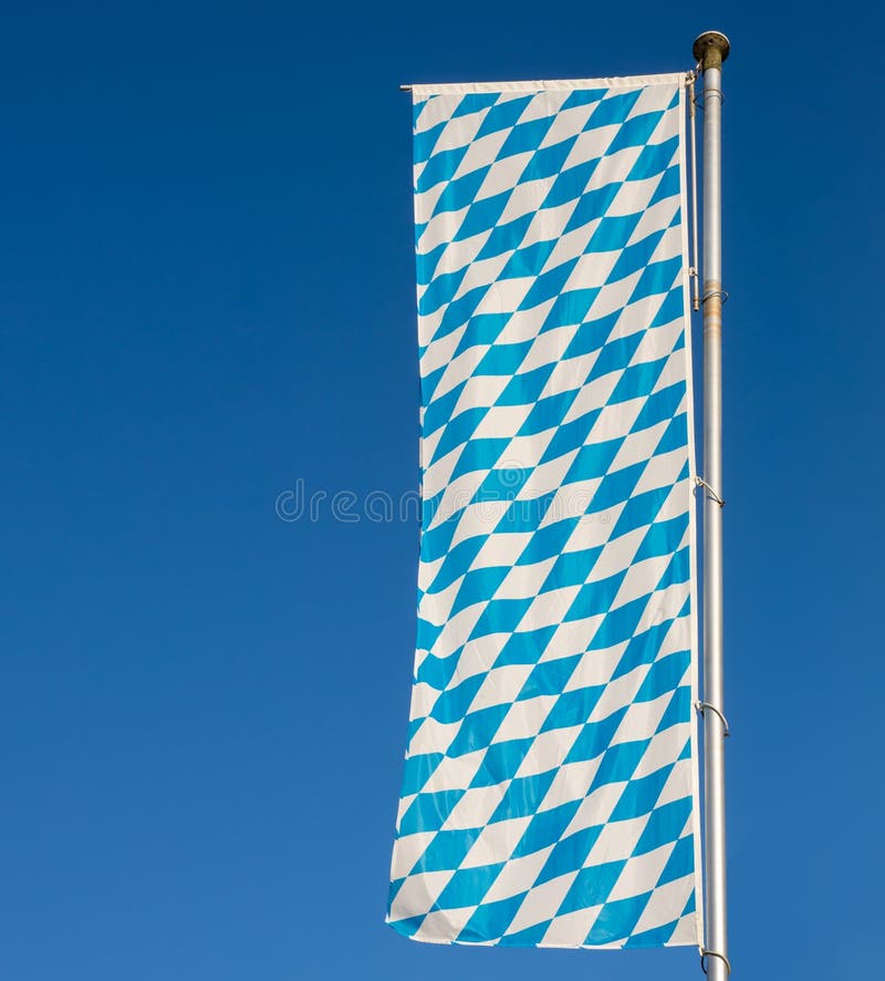 Vlag van Beieren stock foto. Image of symbool, vlag, duitsland - 14355440