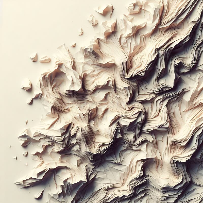 Beige Abstract Texture Background. Rocky Delicate 3D Texture Stock ...