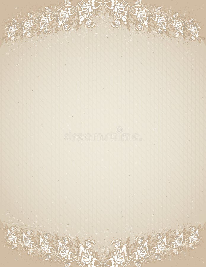 Beige Antique Background,vecto Stock Vector - Illustration of card ...