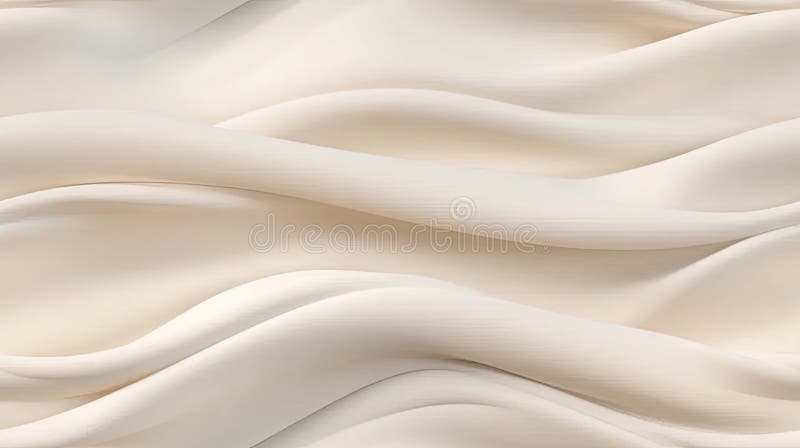 Beige Artificial Leather with Realistic Waves and Folds, Based on PVC ...