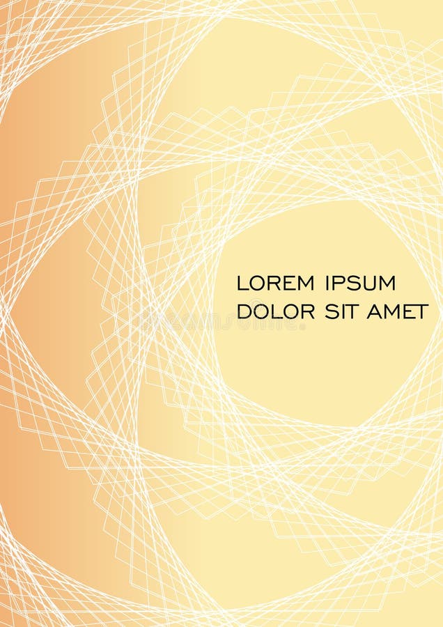 Beige Background Template with Multiple White Line Patterns Stock ...