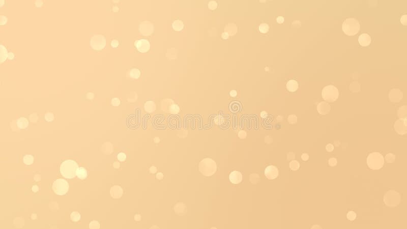 Beige Bokeh Gradient Motion Background Loop. Moving Bubbles Colorful Blurred Animation Stock ...