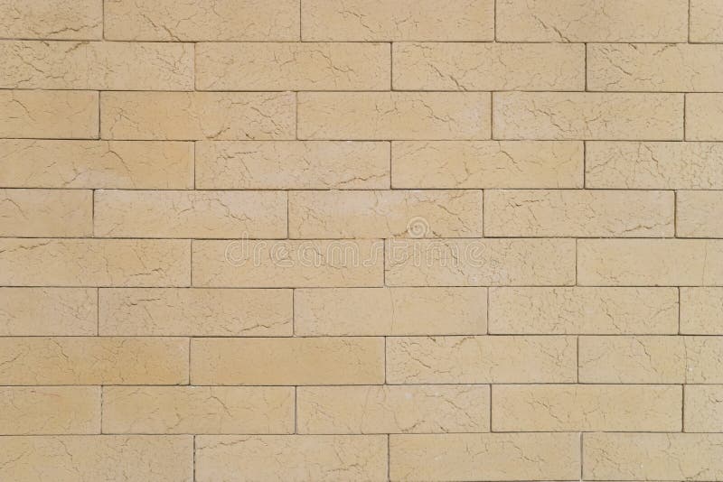 Beige brick background stock image. Image of grunge, structure - 61416305
