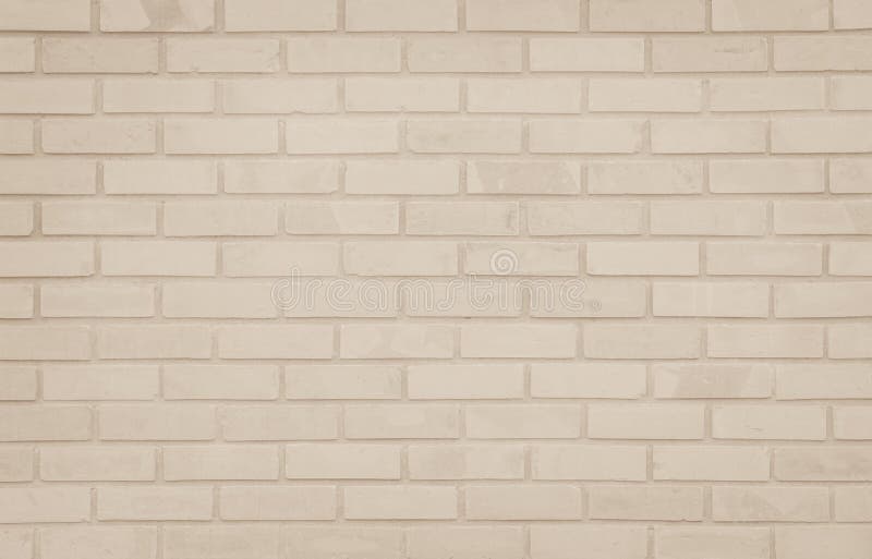 Beige Brick Wall Texture Background. Brickwork and Stonework Flooring ...