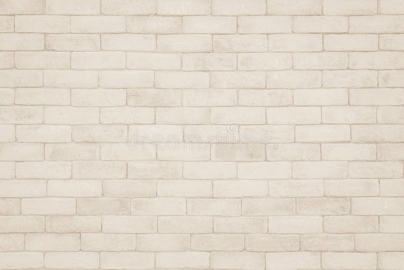 Beige Brick Wall Texture Background. Brickwork and Stonework Flooring ...