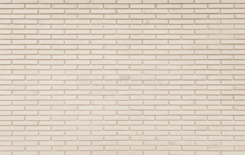 Beige Brick Wall Texture Background. Brickwork and Stonework Flooring ...