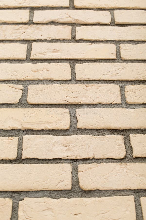 Beige brick wall texture stock image. Image of stone - 65593145