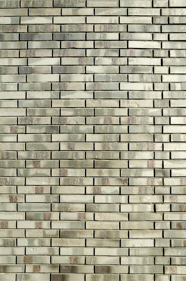 Beige Brick Wall. Vertical Architectural Background, Facing Brick ...