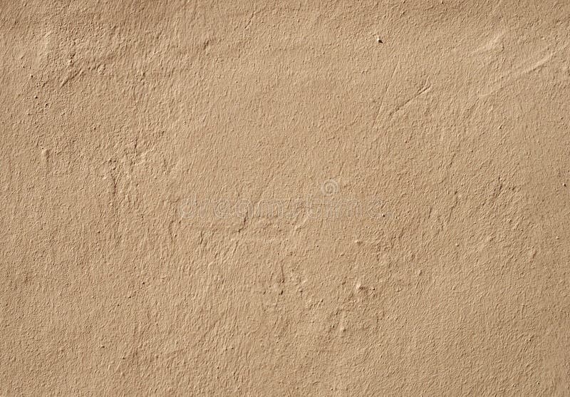 Beige Brown Rough Textured Grainy Painted Cement Wall with Marks and ...
