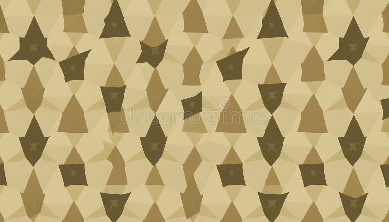 Triangle Pattern Beige Brown, Geometric Abstract Texture, Stock Photo, Generative AI Stock ...