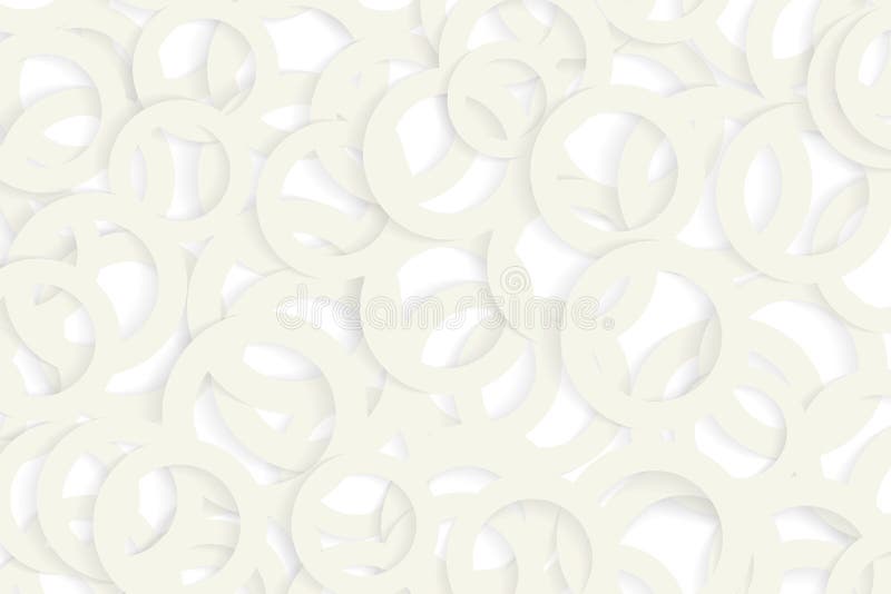 Beige Circle Surrounded by Colorful Floral Patterns. Abstract Digital ...