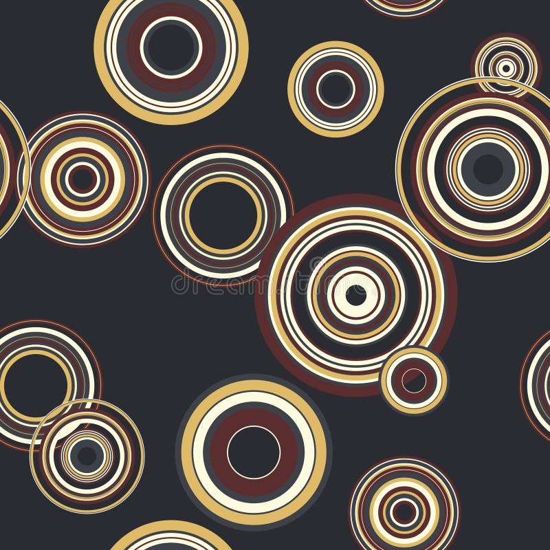 Beige circles background stock vector. Illustration of decor - 60453344