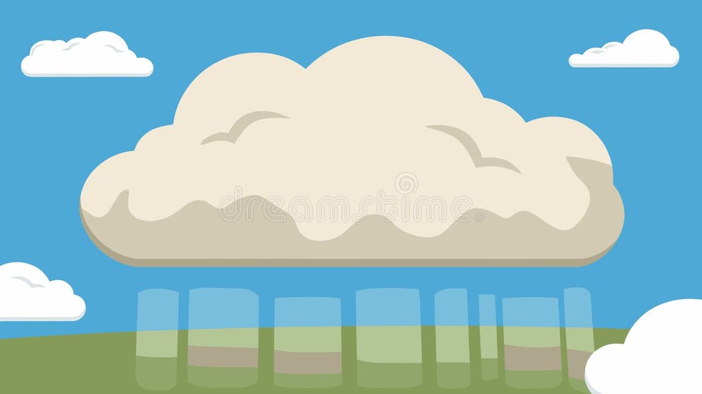 Beige Cloud Overlay stock vector. Illustration of cloud - 367884937