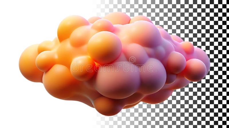 Beige Cloud Shape, Simple Weather Icon or Sky Element Illustration Png ...